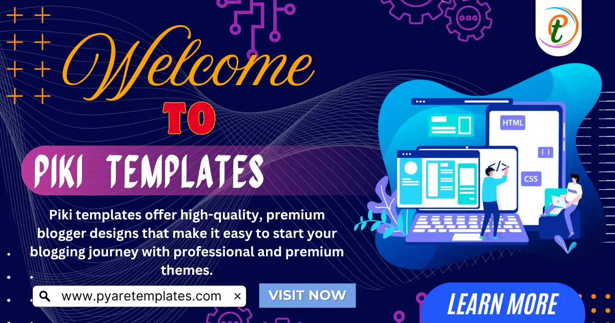 Piki Templates » Blogger Templates